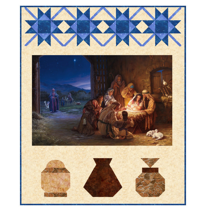 Nativity Ts Quilt Pattern Heavenly Fabric Shop