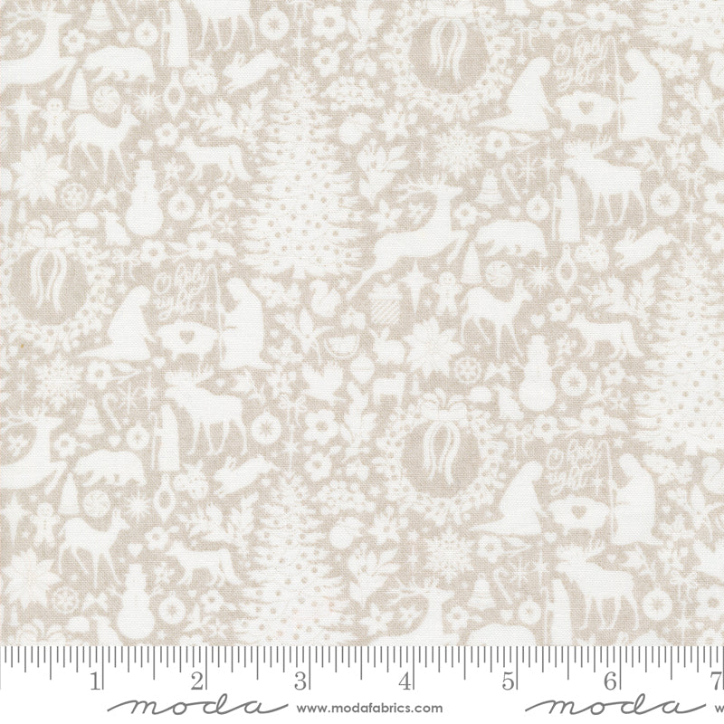 Pine Valley Nativity Damask Fog Cotton Fabric – Heavenly Fabric Shop