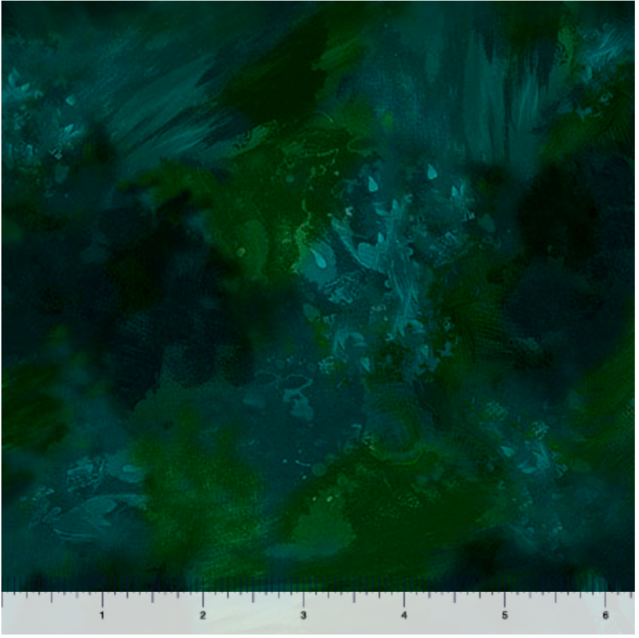 Light of the World Jade Midnight Texture Blender Cotton Fabric ...