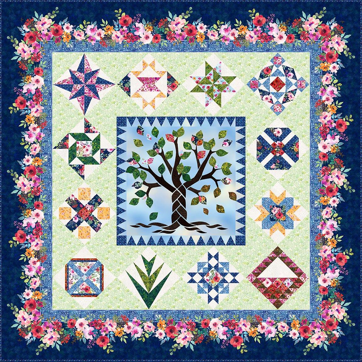 A Family Tree of Faith Quilt Pattern Book & Devotional – Heavenly ...