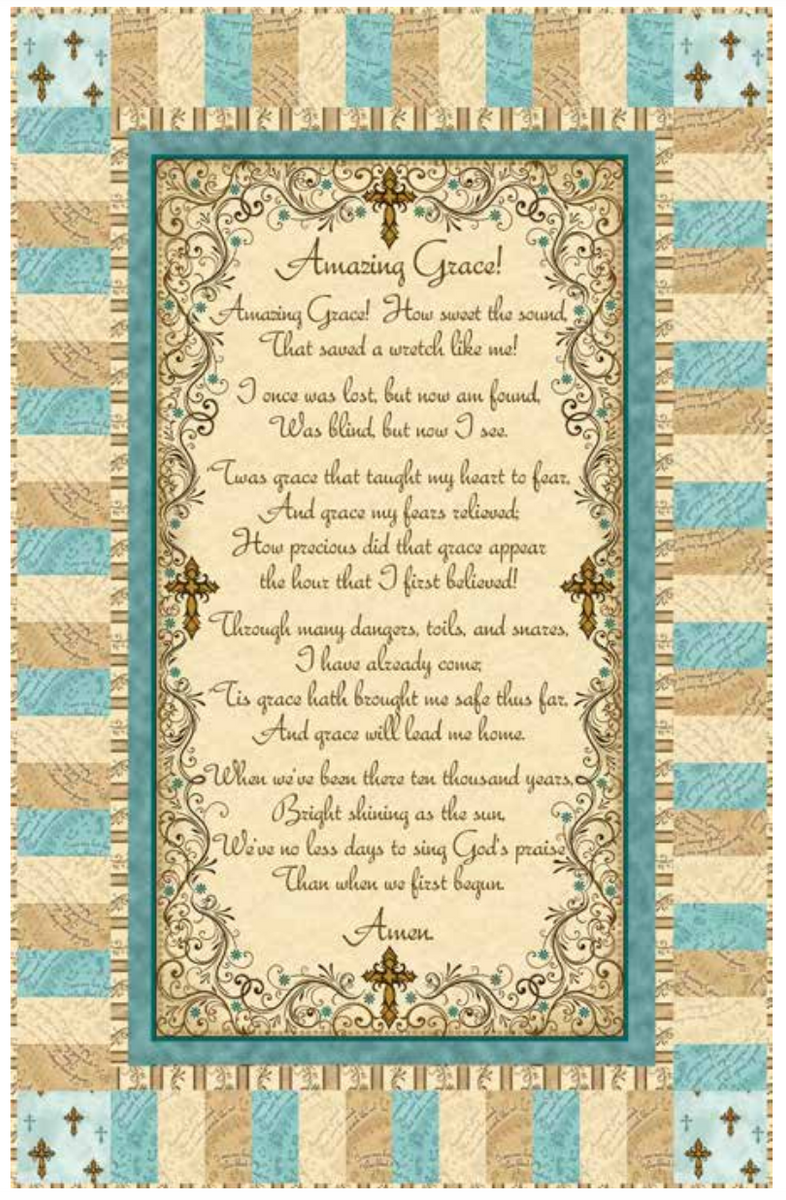 DIGITAL Amazing Grace Quilt FREE PDF Pattern – Heavenly Fabric Shop