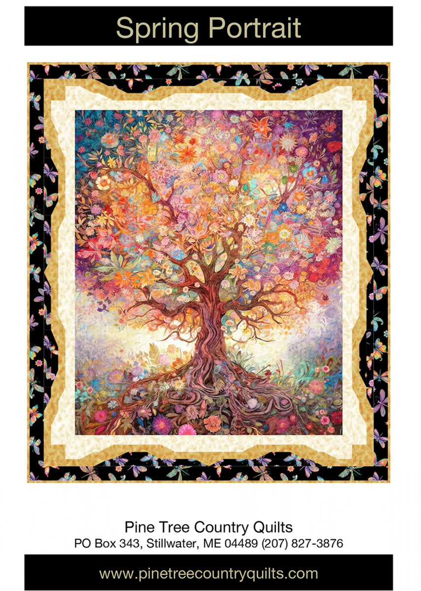 Spring Portrait Quilt Pattern – Heavenly Fabric Shop