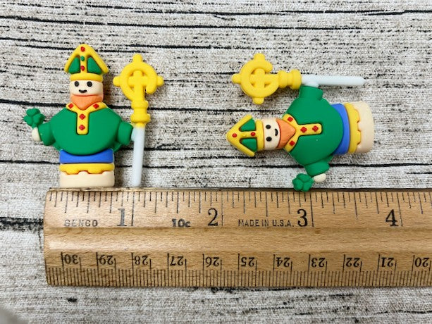 Saint Patrick Soft Touch Mini Figurine – Heavenly Fabric Shop