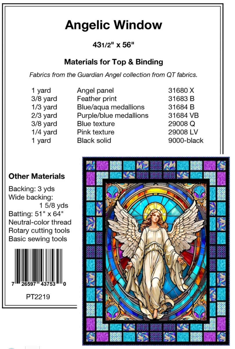 Guardian Angel Angelic Window Quilt KIT – Heavenly Fabric Shop