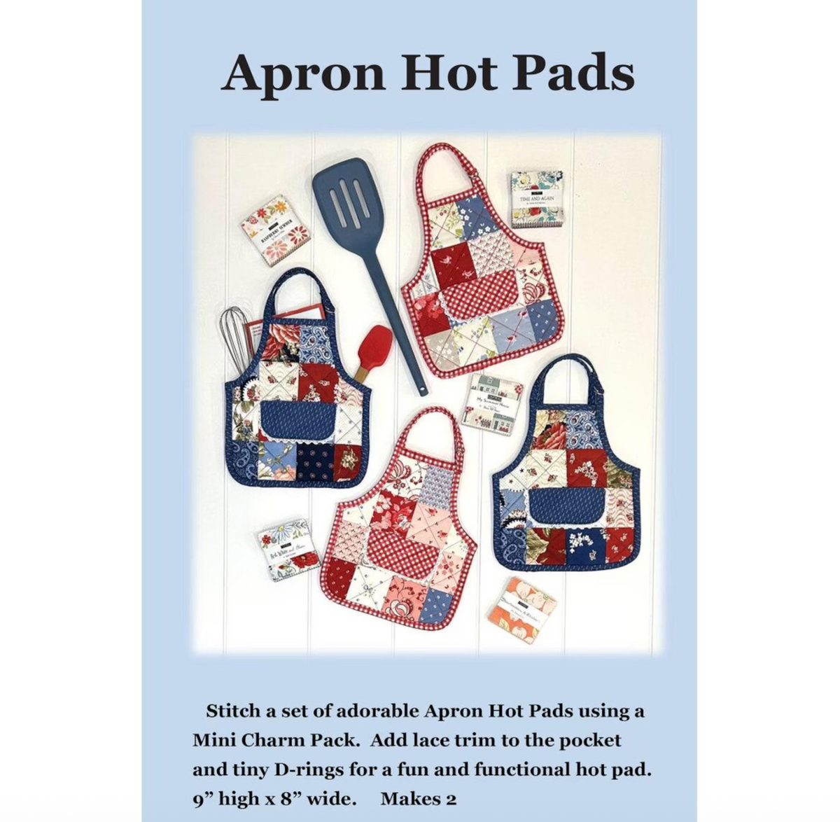 Come Let Us Adore Him Apron Hot Pads Kit – Heavenly Fabric Shop