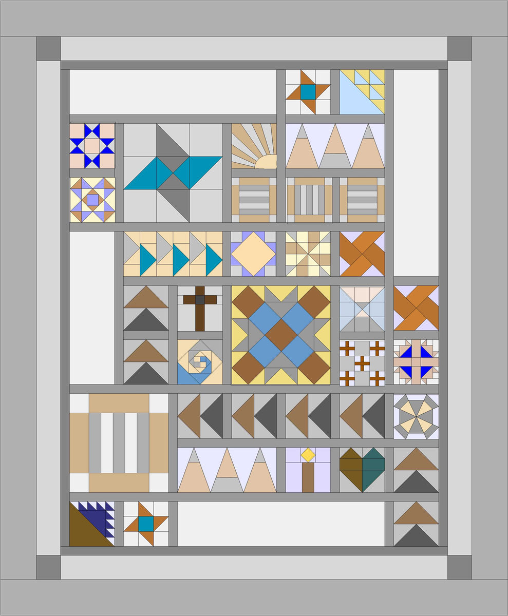 DIGITAL Songs of Faith Quilt Complete Series PDF Pattern – Heavenly ...