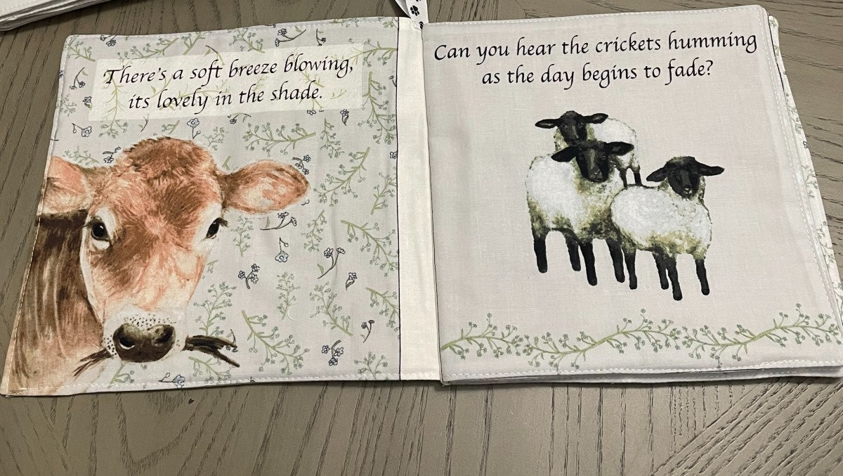 A Beautiful Day Soft Book Cotton Fabric Panel – Heavenly Fabric Shop