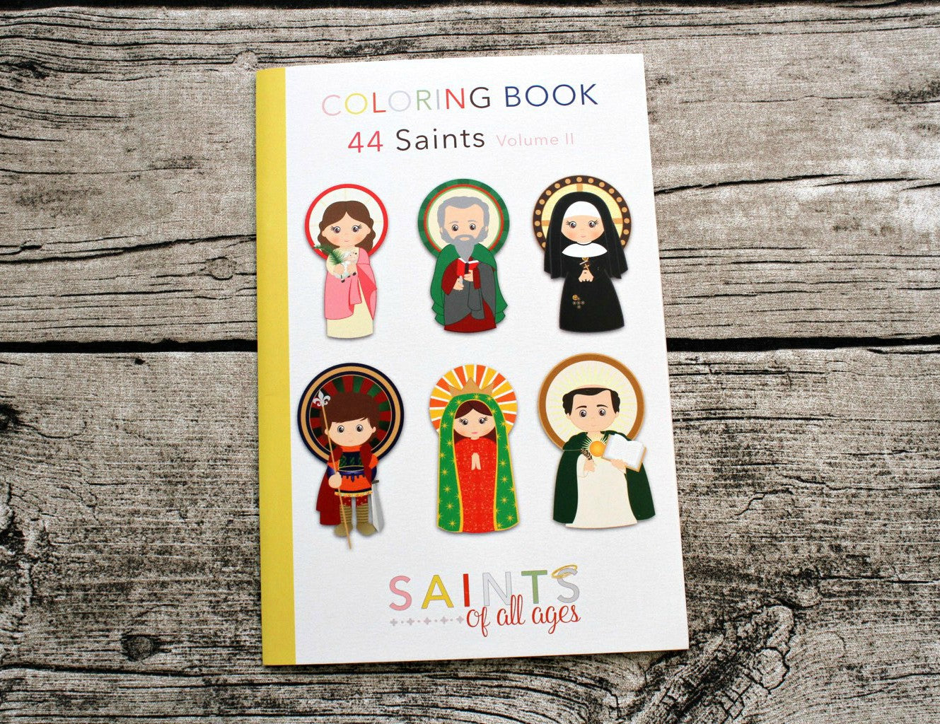 coloring book saints