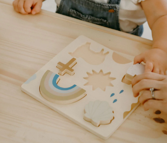 Holy Trinity Wood Puzzle – Heavenly Fabric Shop